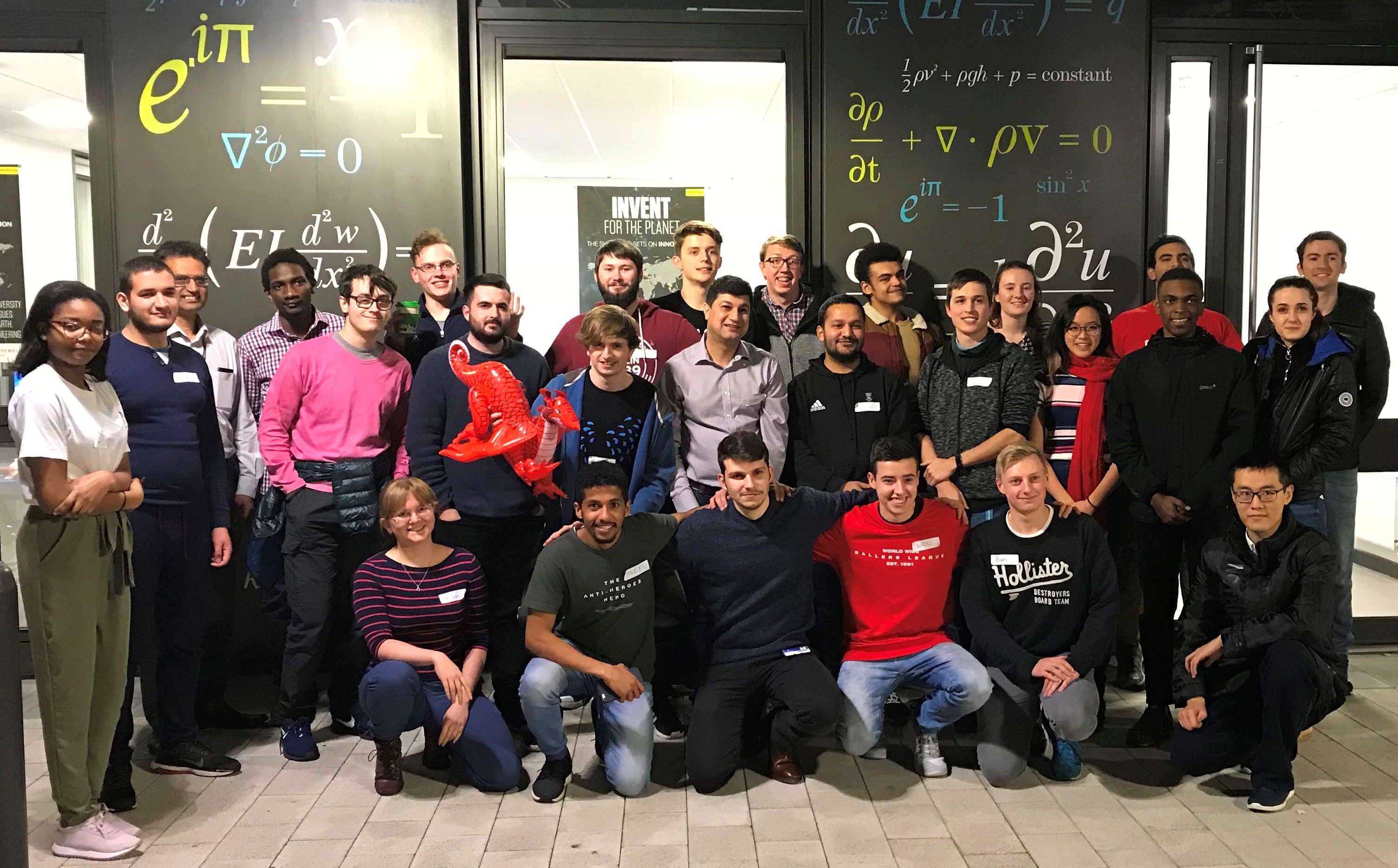 Swansea University engineering students help Invent for the Planet